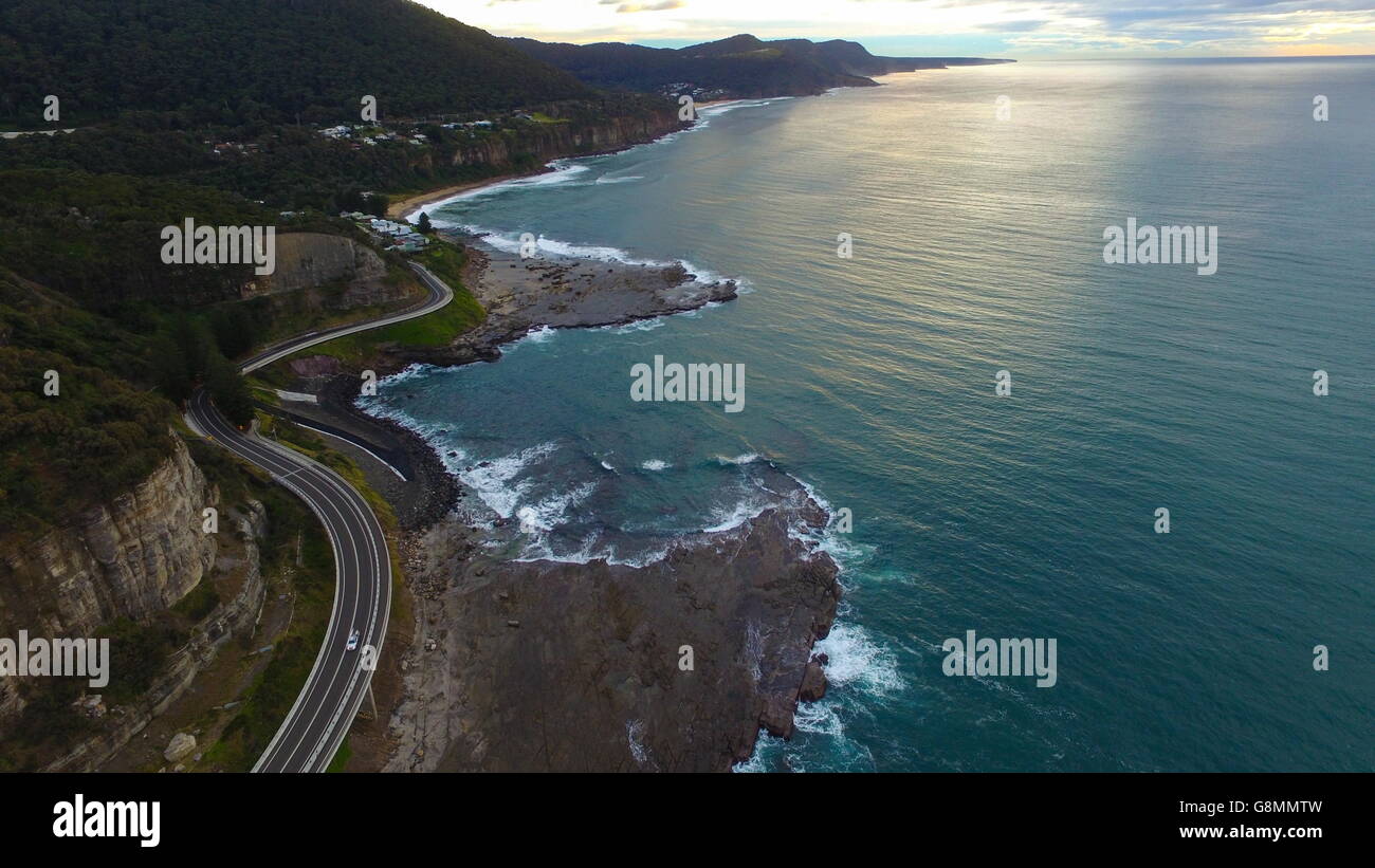 The Sea Cliff Bridge is a balanced cantilever bridge located in the ...