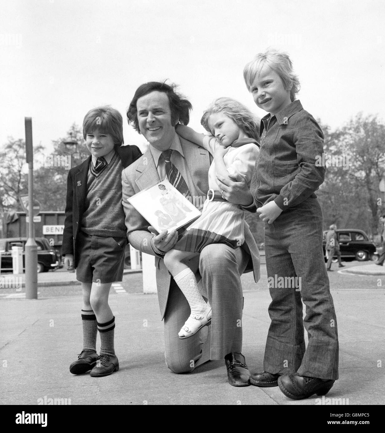 Radio and television personality Terry Wogan in London, where he ...