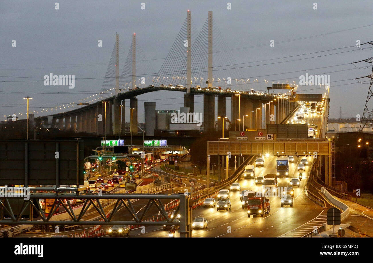 New Thames crossing proposal Stock Photo - Alamy