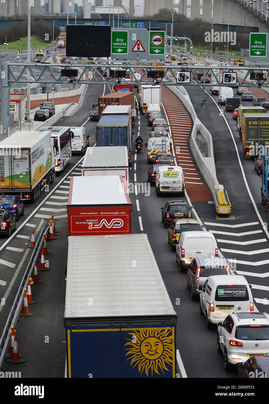 New Thames crossing proposal Stock Photo - Alamy