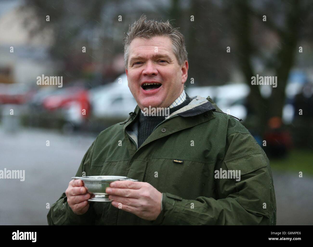 Ray Mears sips whisky as he officially opens the Stirling Council ...