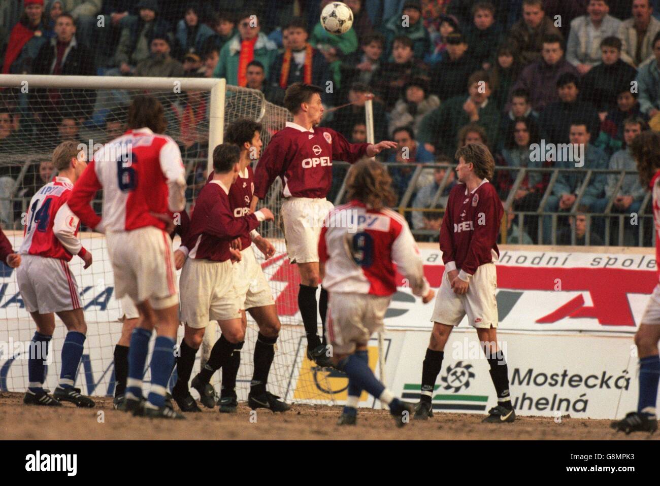 European Club Soccer - Sparta Prague v Slavia Prague Stock Photo - Alamy