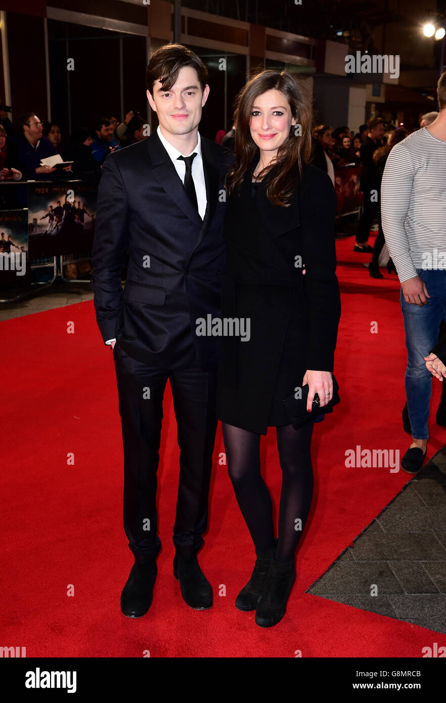Sam riley and his wife alexandra maria lara hi-res stock photography ...