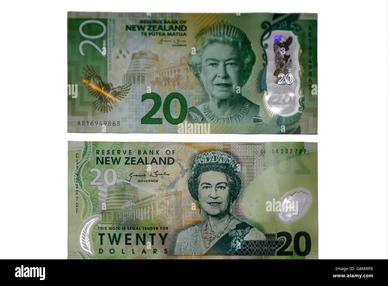 First and Second generation plastic polymer New Zealand green twenty ...