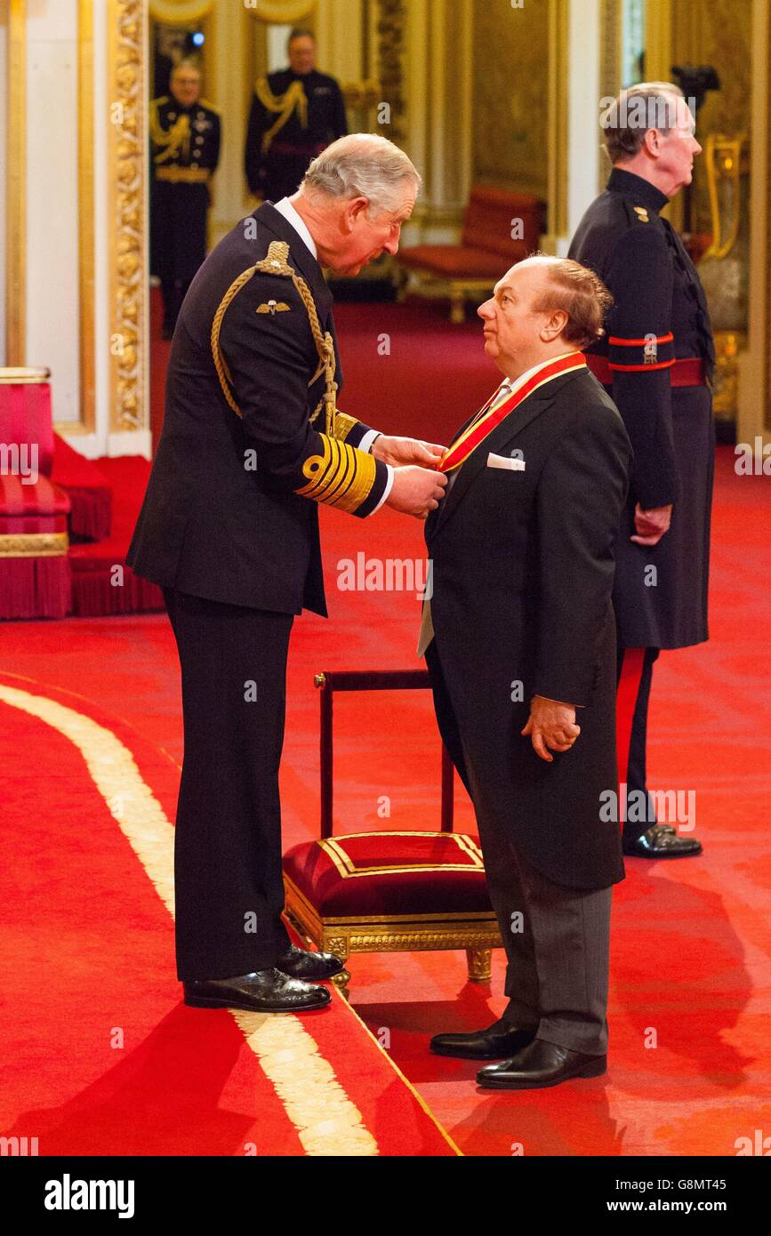 Sir Ivan Morrison is made a Knight Bachelor of the British Empire by ...