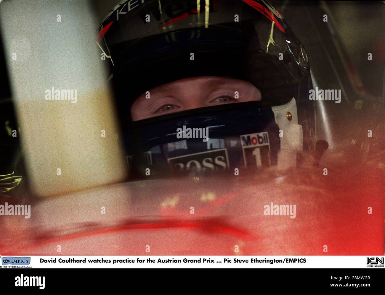 Headshot one front helmet f1 hi-res stock photography and images - Alamy