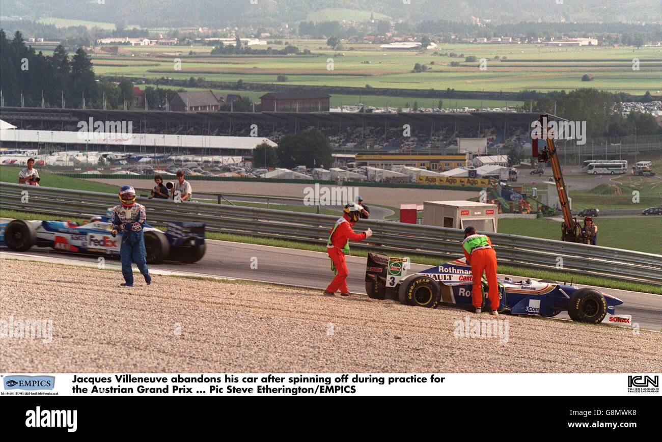 Formula One Motor Racing - Austrian Grand Prix - Practice Stock Photo ...