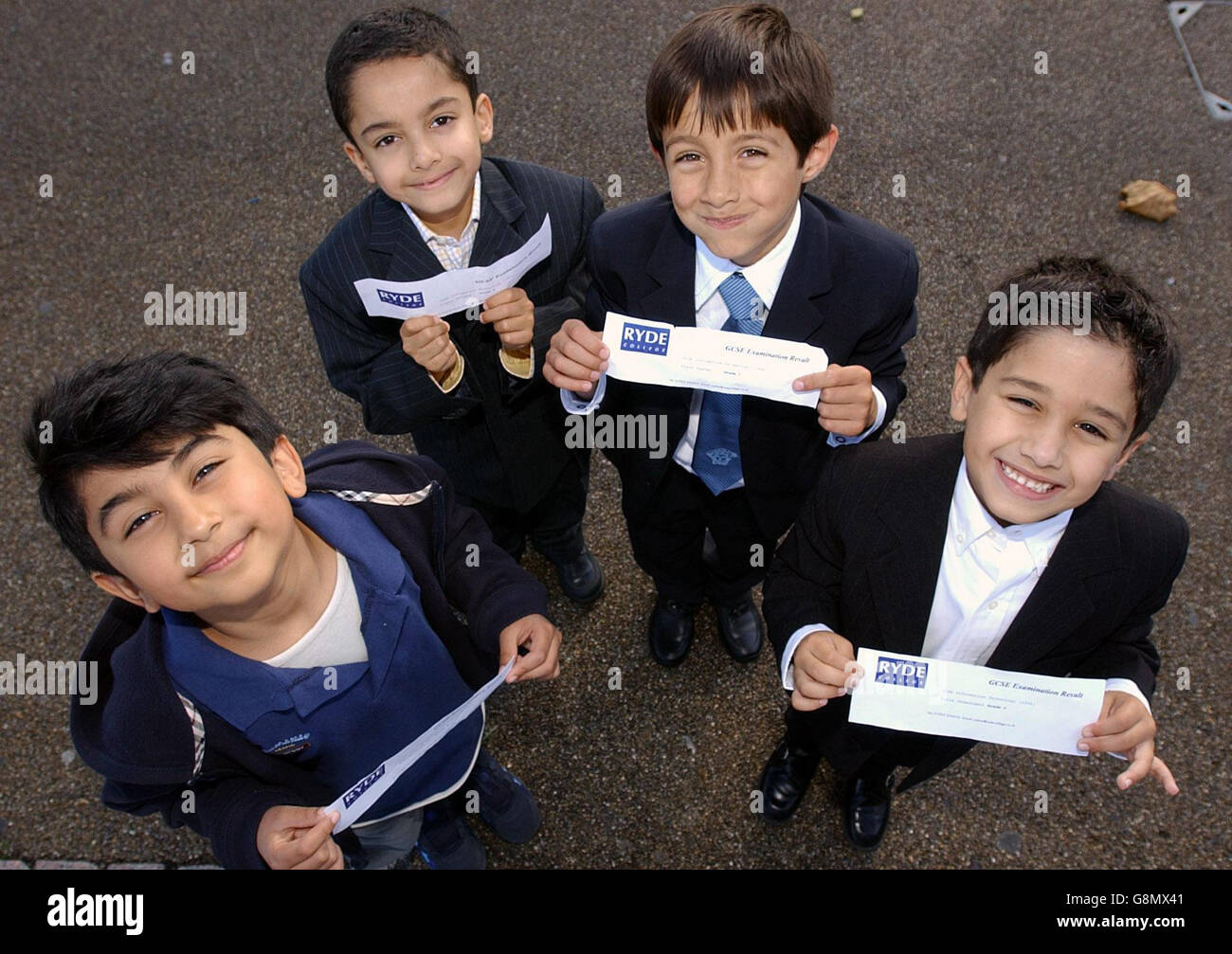 From left, 7-year-old Shayan Ahmed, 6-year-old Armaan Genomal, 7-year ...