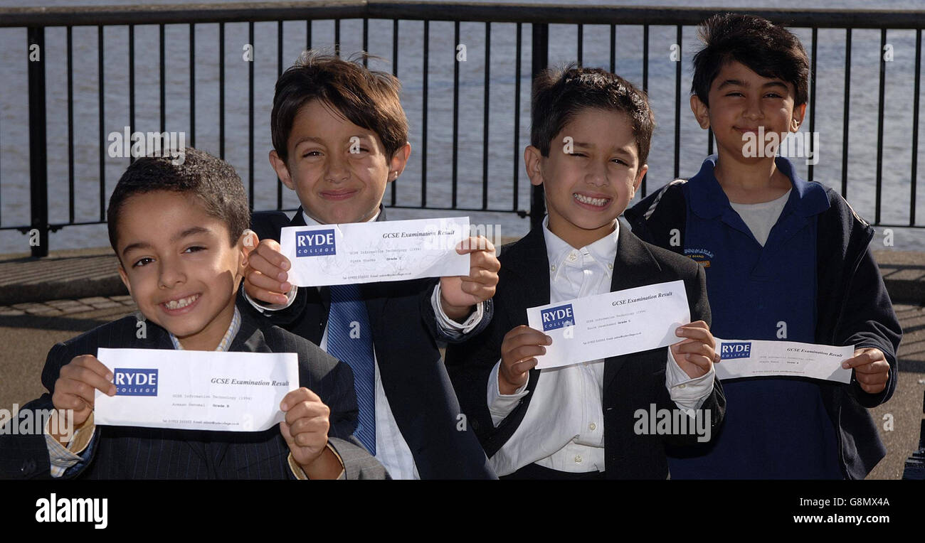From left, 6-year-old Armaan Genomal, 7-year-old Piers Sharma, 6-year ...