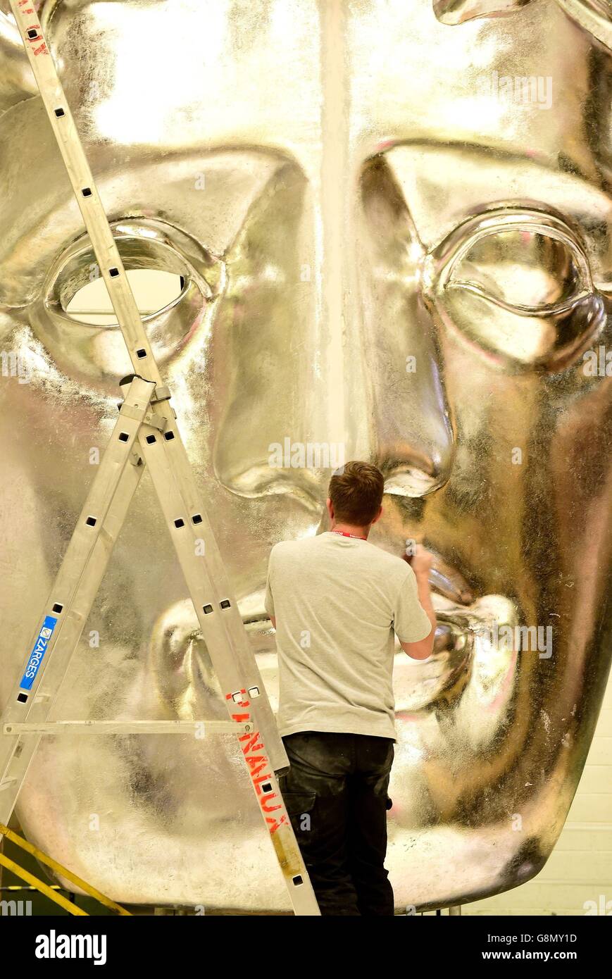 Set preparation takes place hi-res stock photography and images - Alamy