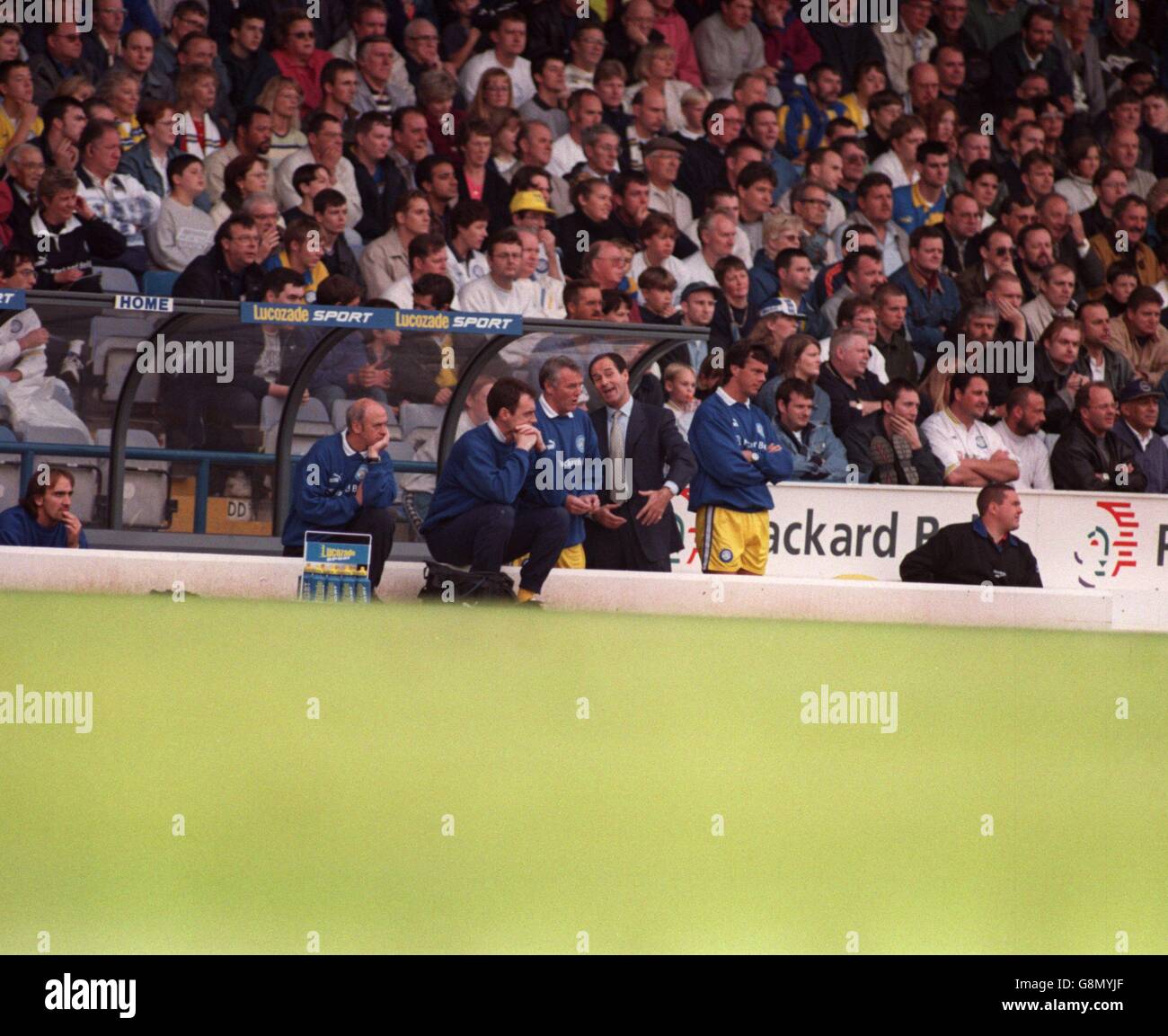Leeds united manager george graham centre hi-res stock photography and ...