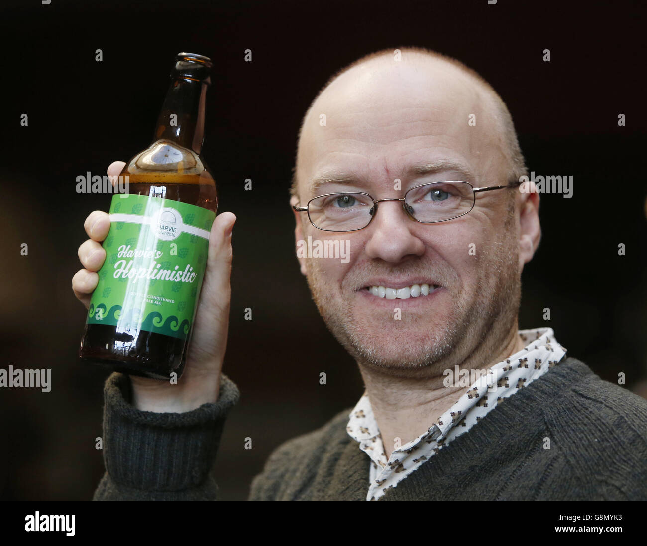 Scottish Green Party co-convener Patrick Harvie unveils his own line of ...