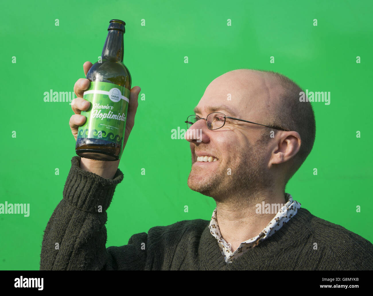 Scottish Green Party co-convener Patrick Harvie unveils his own line of ...