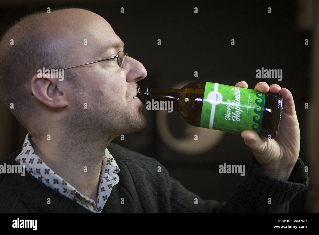 Scottish Green Party co-convener Patrick Harvie unveils his own line of ...