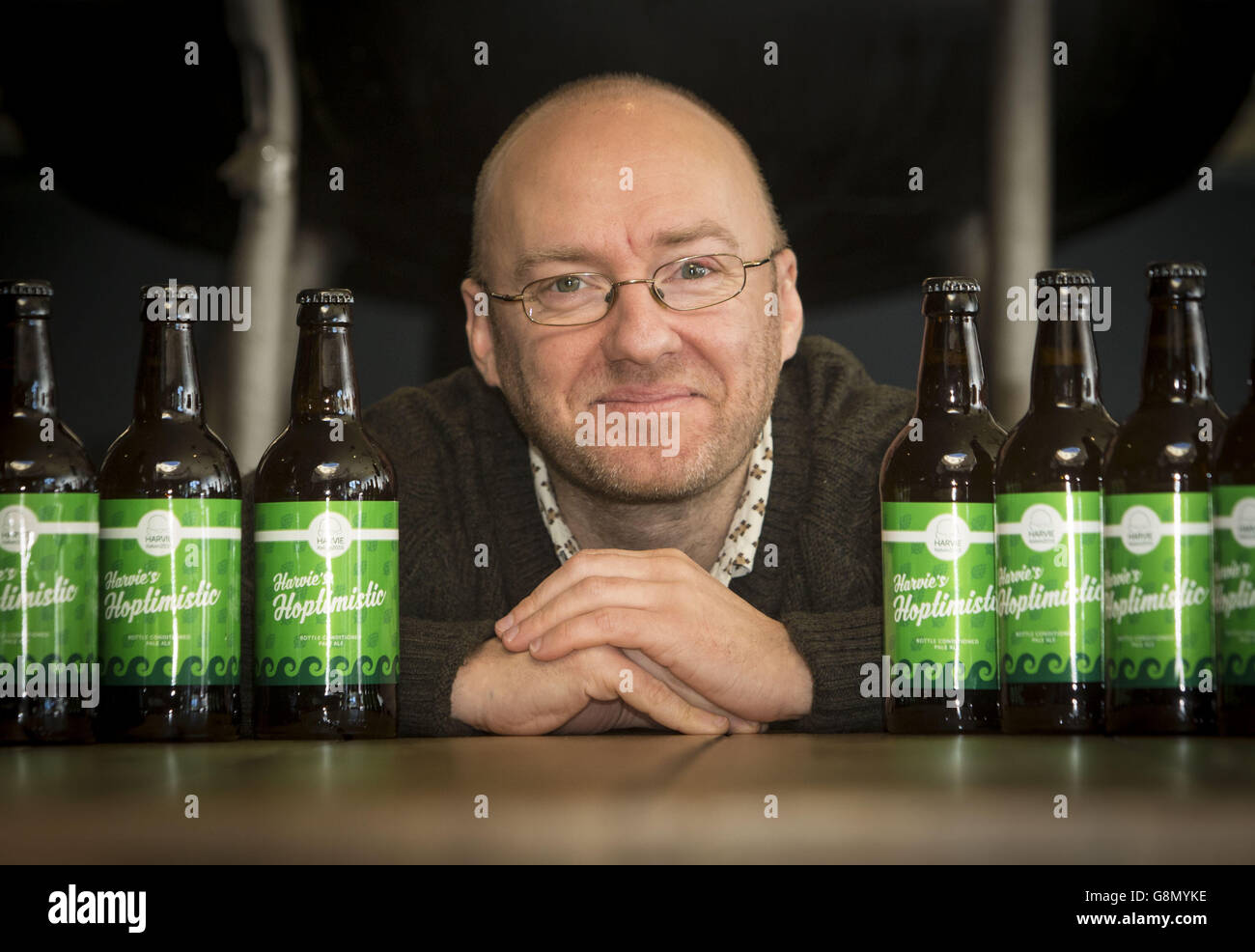 Scottish Green Party co-convener Patrick Harvie unveils his own line of ...