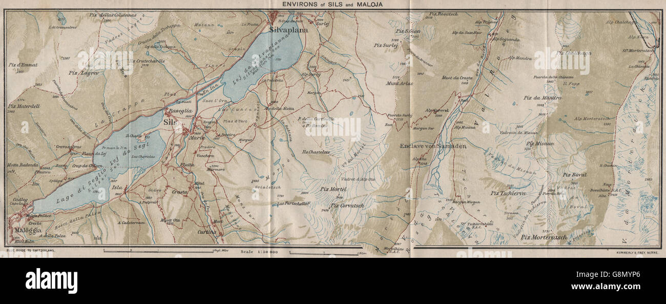 Maloja vintage hi-res stock photography and images - Alamy