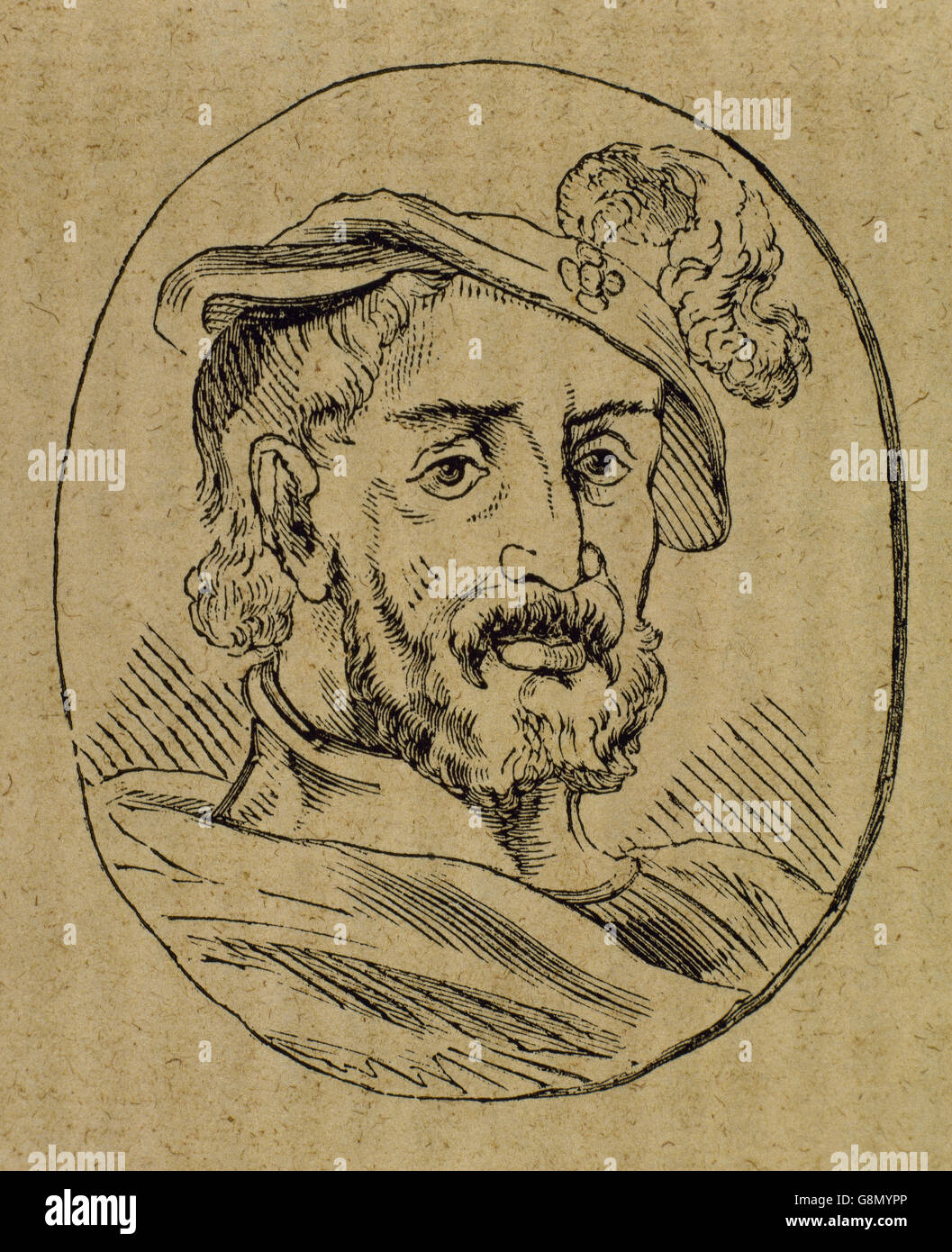 Alfonso VII (1105-1157) called the Emperor. King of Leon, Castile and ...