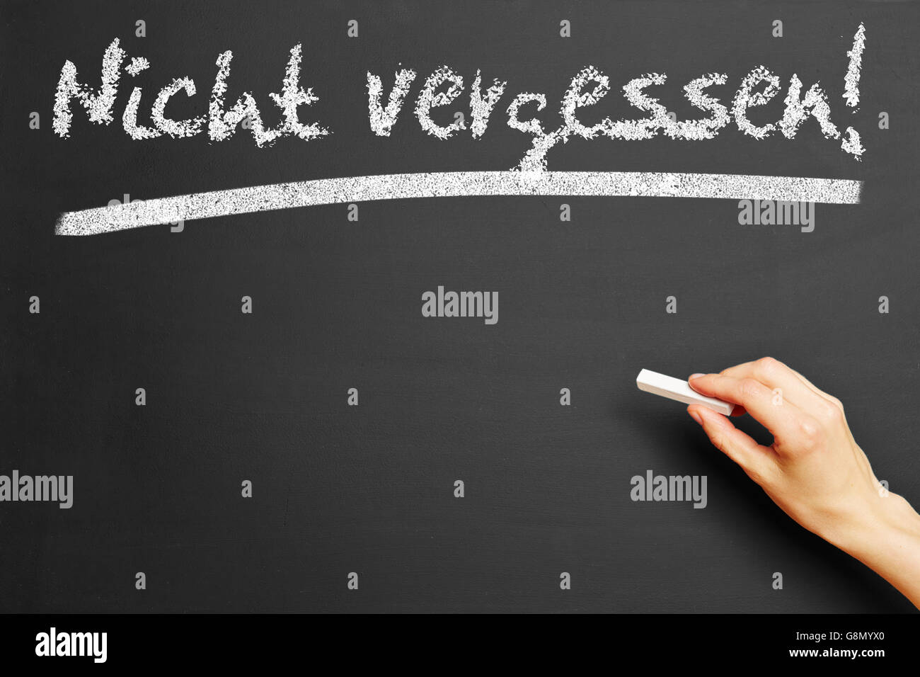 Vergessen hi-res stock photography and images - Alamy
