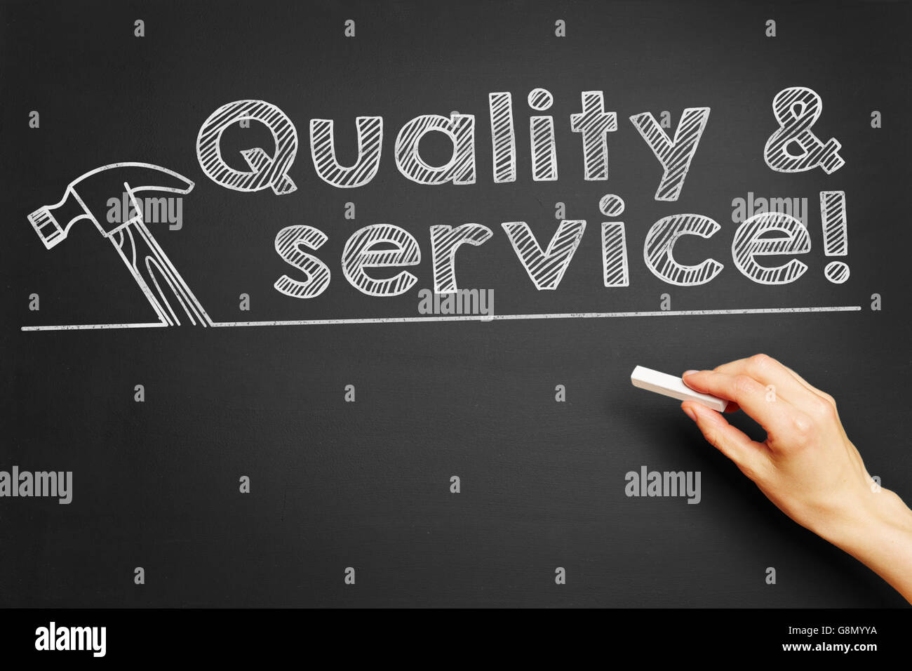 Service quality improvement hi-res stock photography and images - Alamy