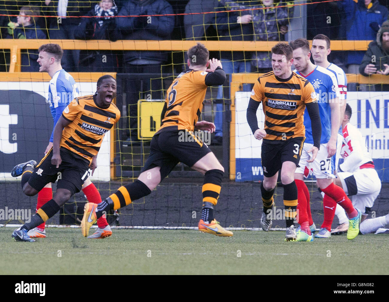 Alloa v rangers hi-res stock photography and images - Alamy