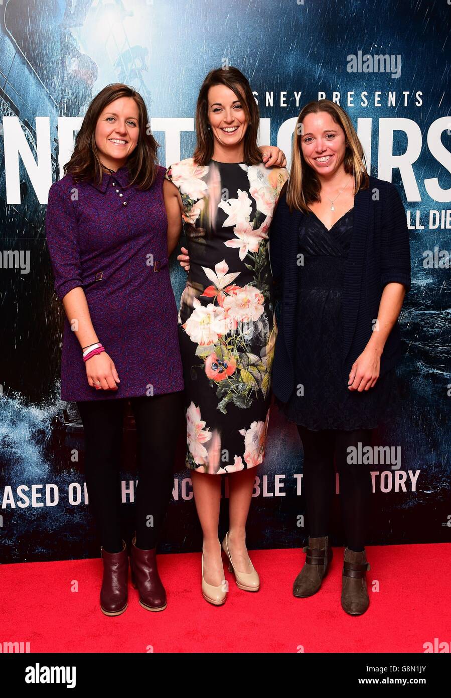 Members of the Coxless Crew (left to right) Meg Dyos, Laura Penhaul and ...