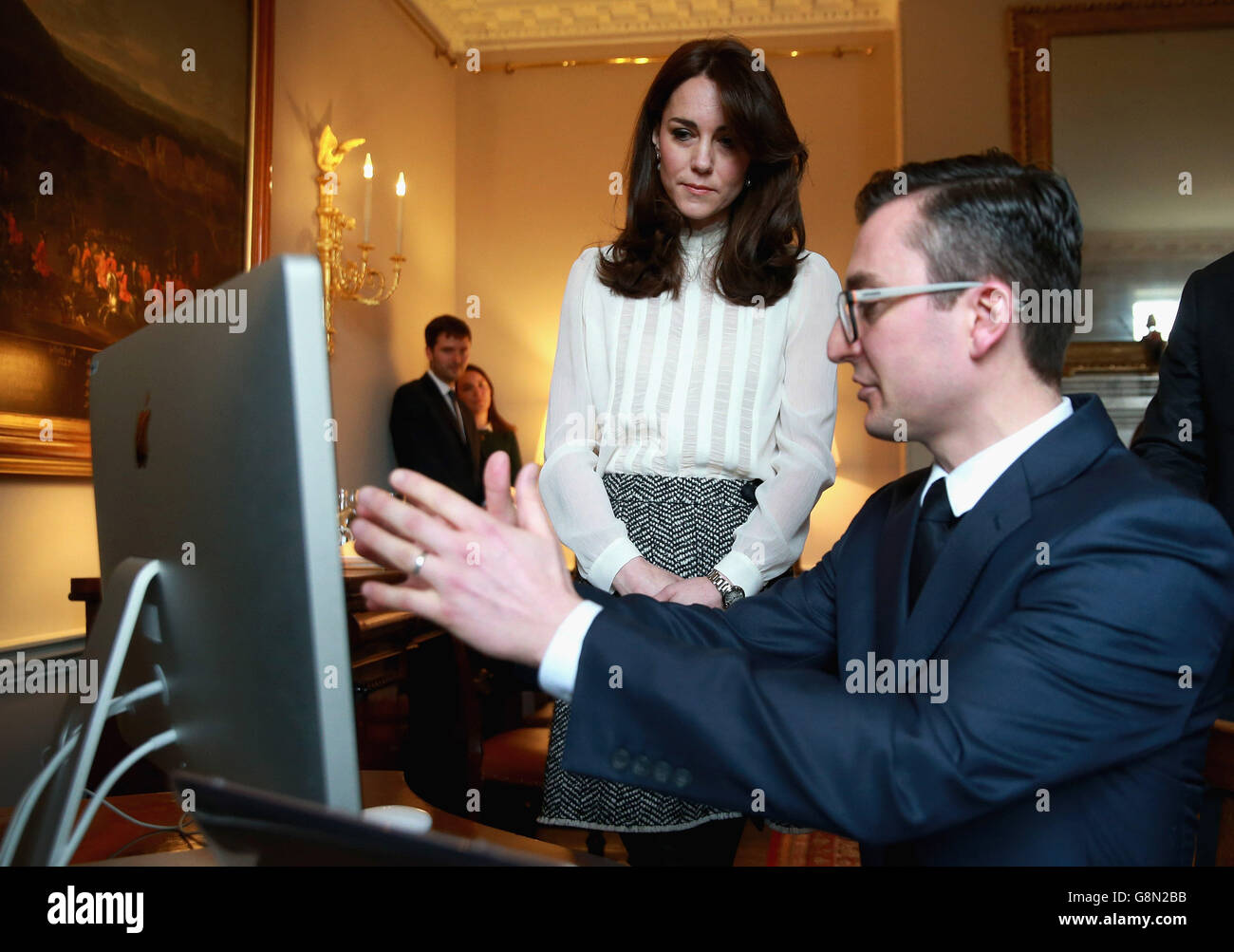 The Duchess of Cambridge talks to James Martin, Executive Editor of ...