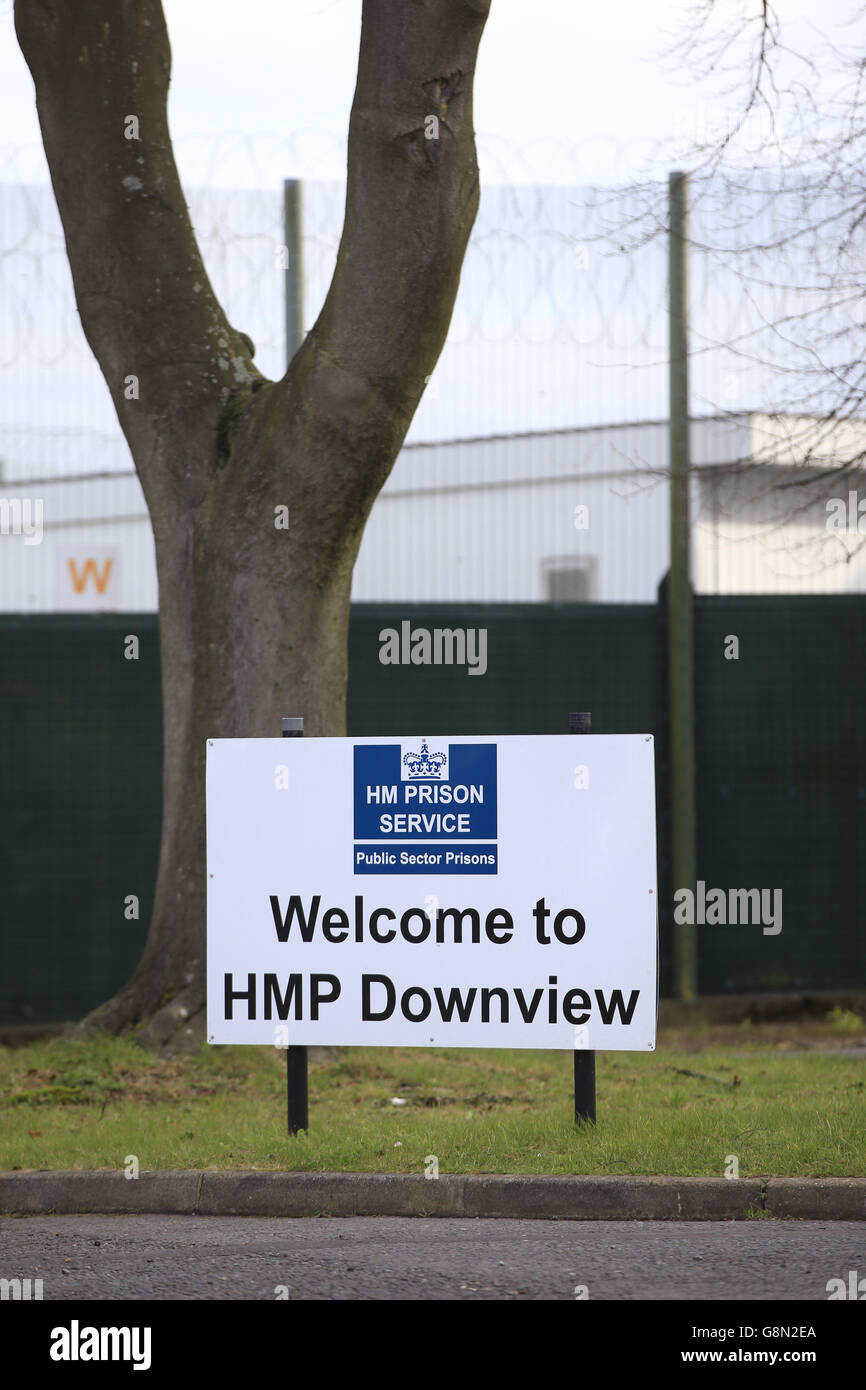 Hmp downview prison hi-res stock photography and images - Alamy