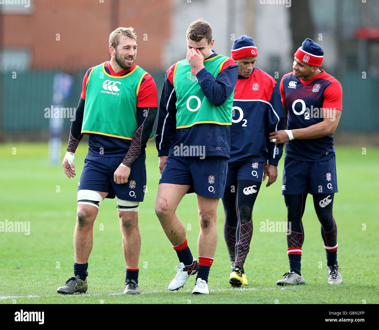 England Training Session - Latymer Upper School Playing Fields Stock ...