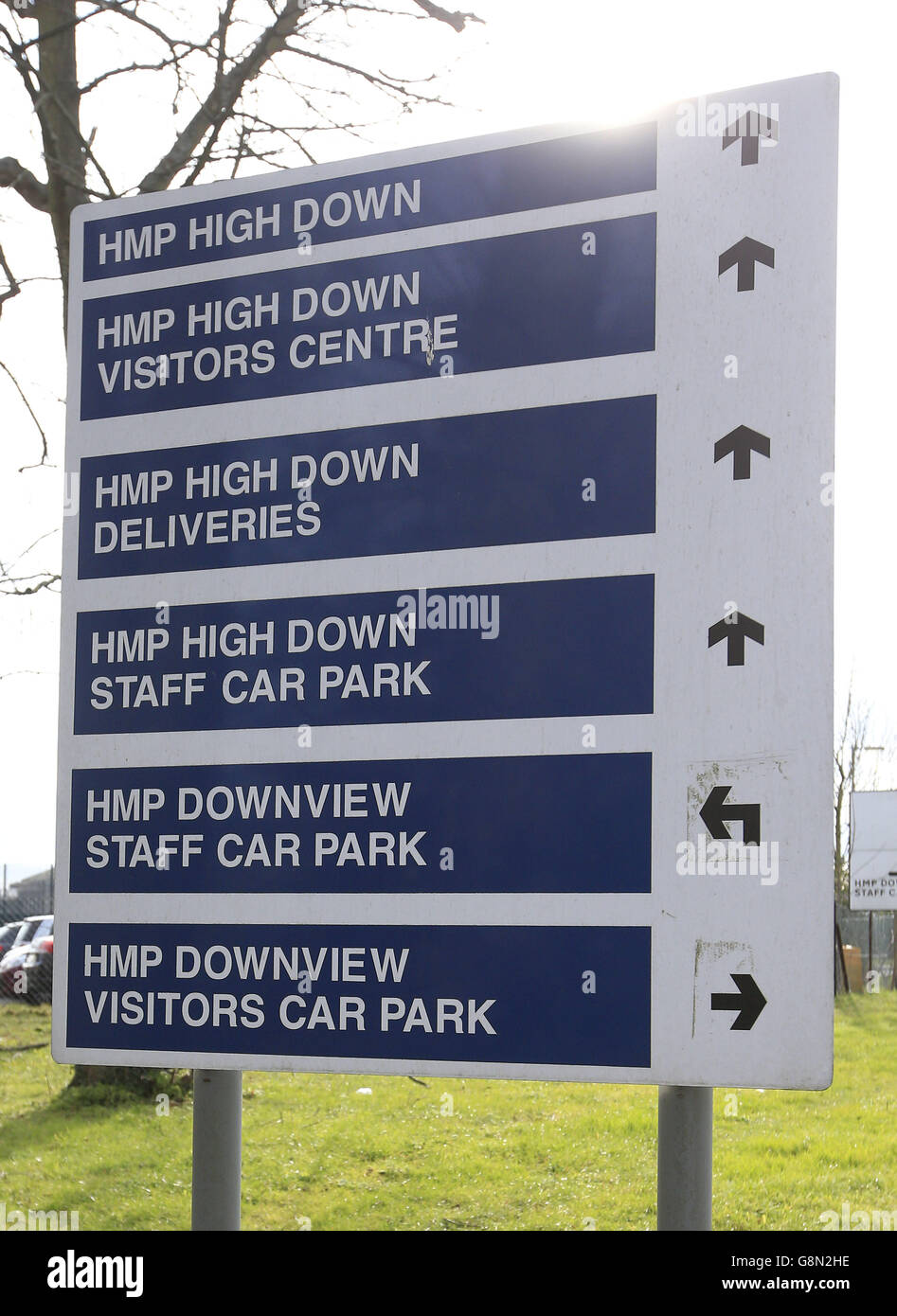 Hmp high down prison hi-res stock photography and images - Alamy