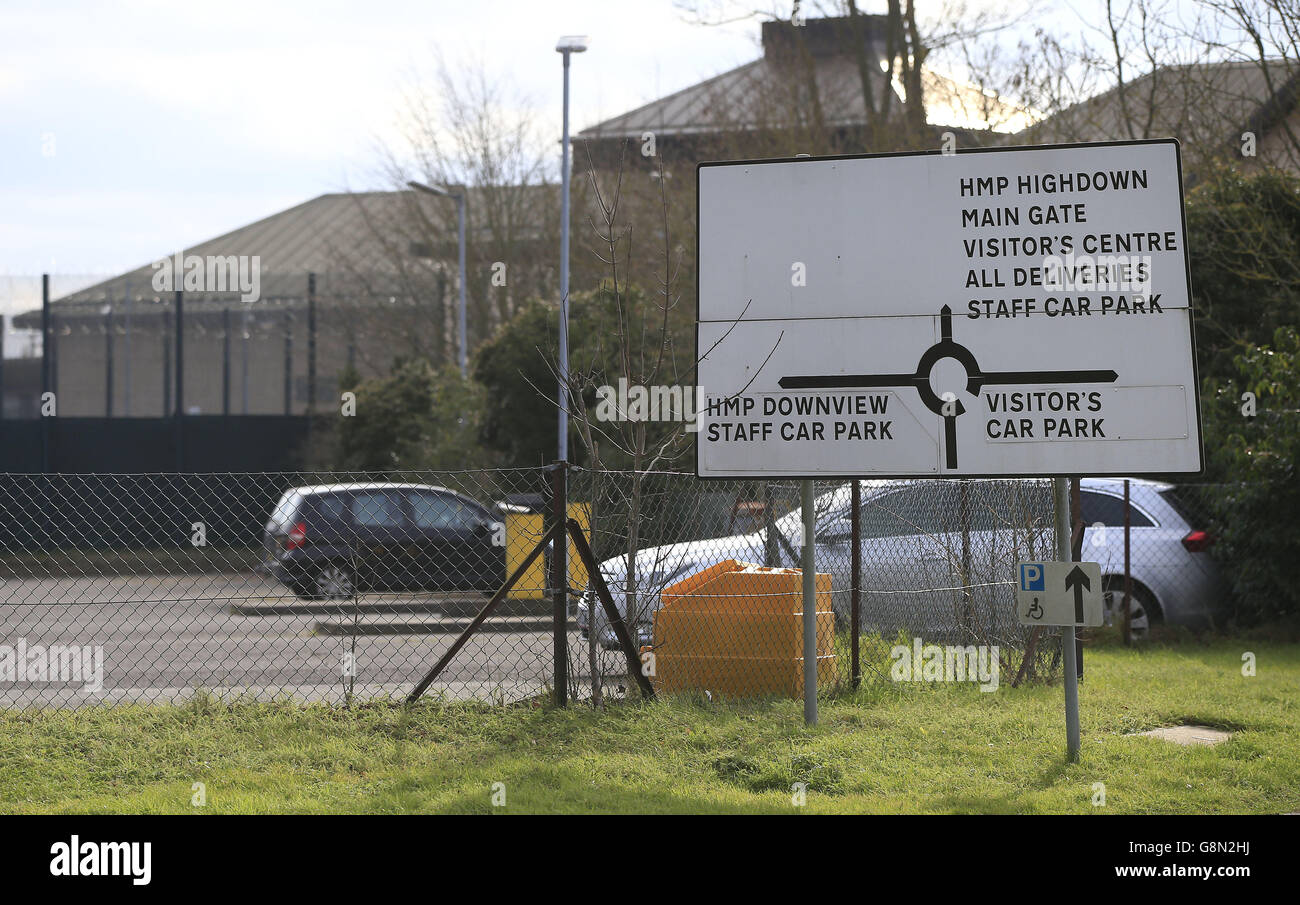 Hmp high down prison hi-res stock photography and images - Alamy