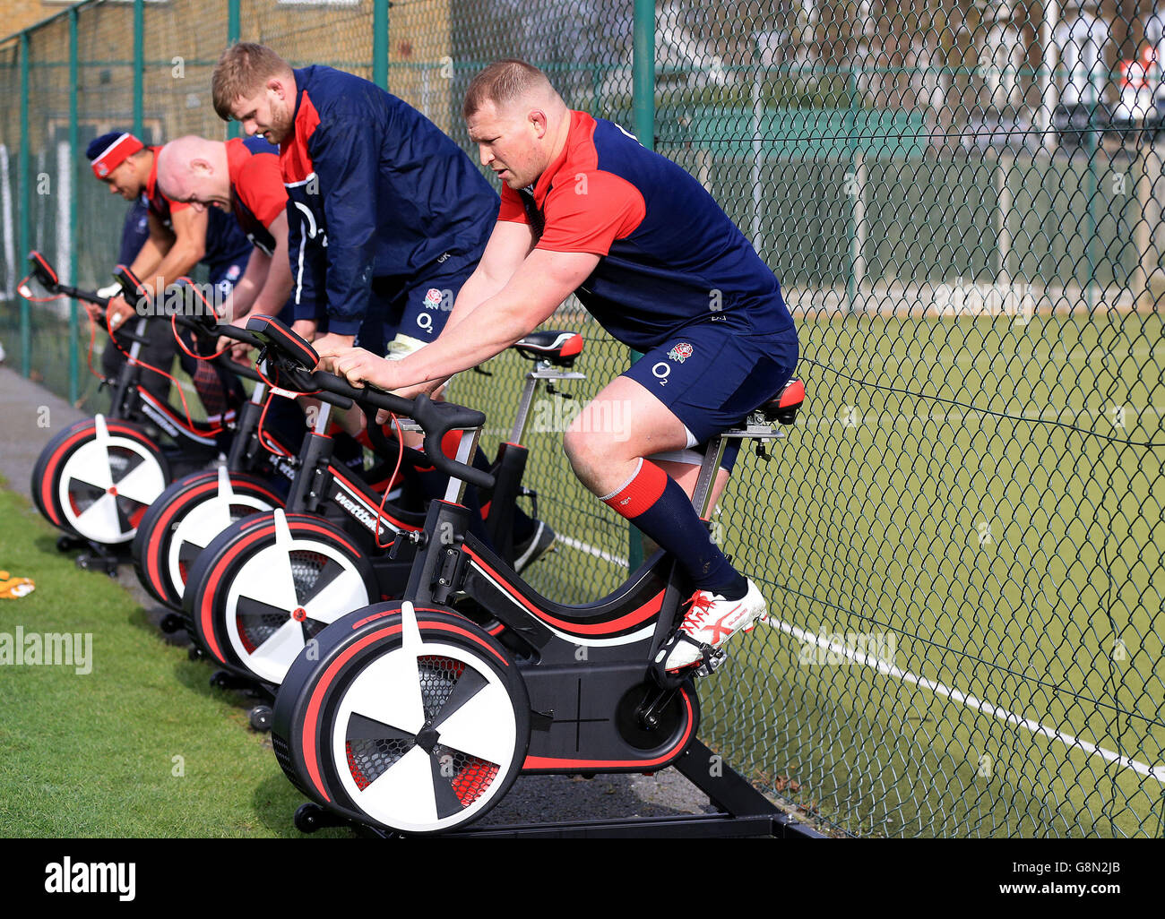 England Training Session - Latymer Upper School Playing Fields Stock ...