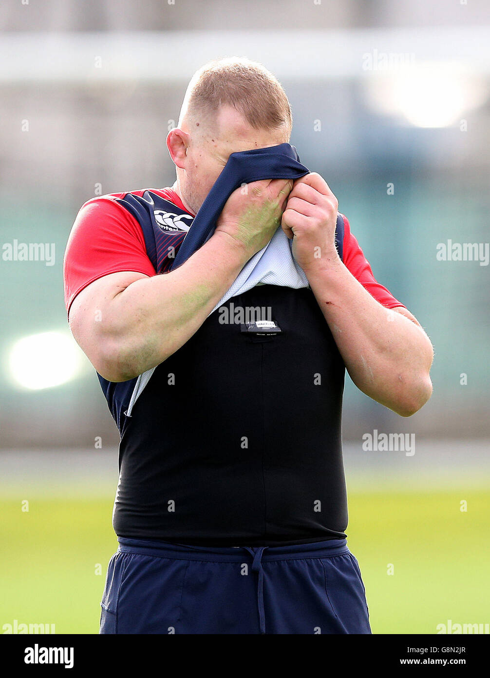 Englands dylan hartley training session latymer upper school playing ...