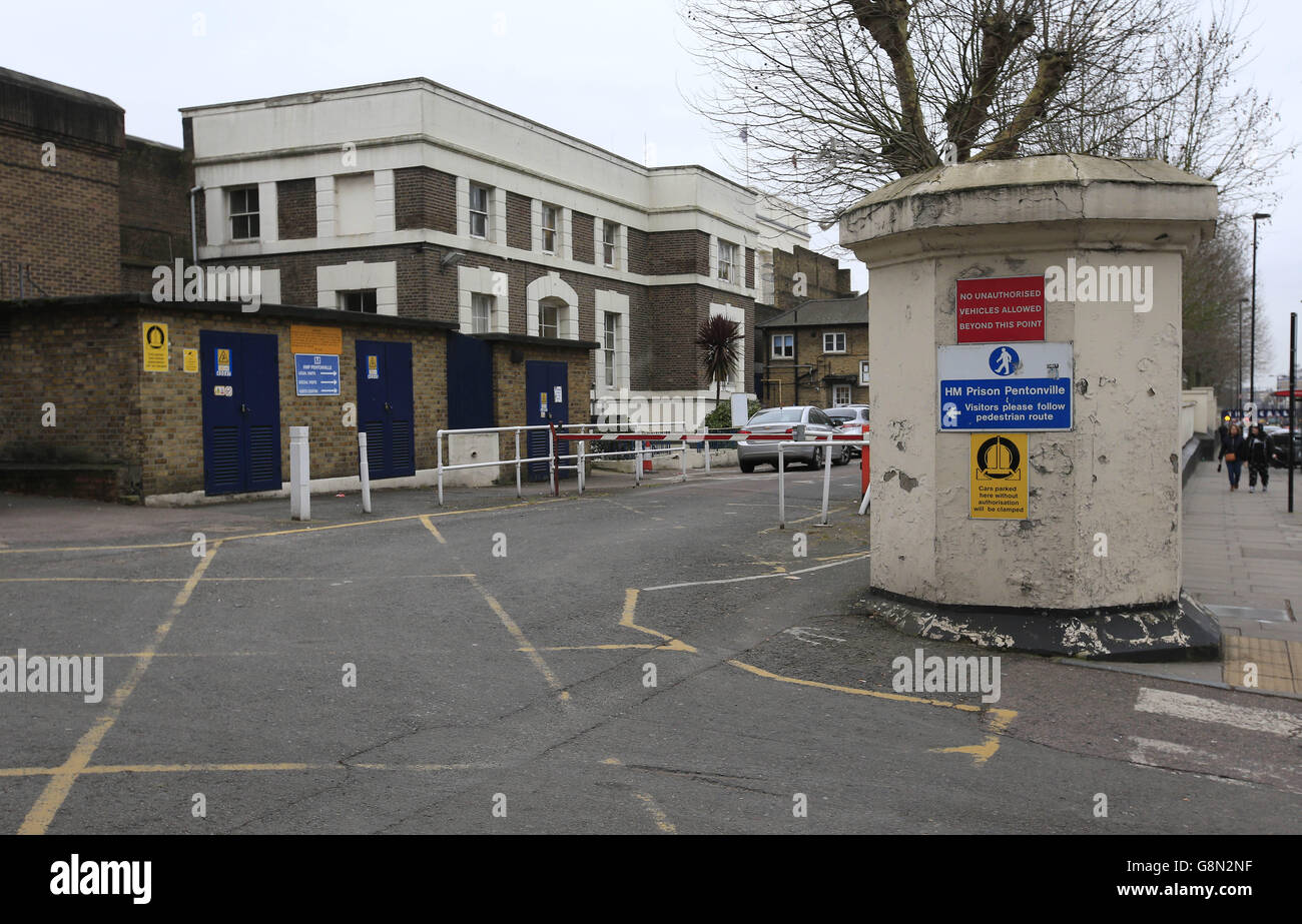 General view HMP Pentonville, a Category B/C men's prison in north ...