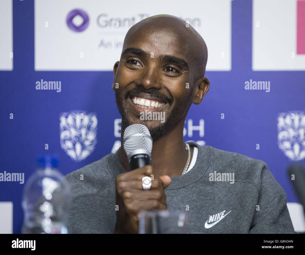 International Athletes Press Conference - Crowne Plaza Hotel Stock ...