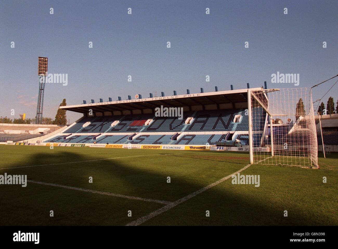 Stadium Slovan, home of SK Slovan Bratislava Stock Photo - Alamy