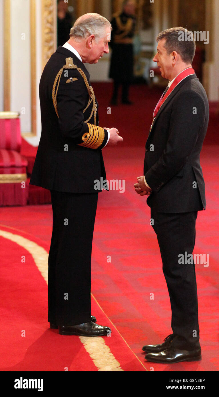 Screenwriter Peter Morgan from London is made a Commander of the Order ...