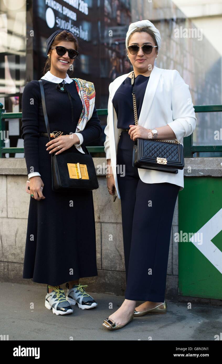 Hamda Al Ghass (left) and Hessa Al Obeidli, both from Abu Dhabi ...