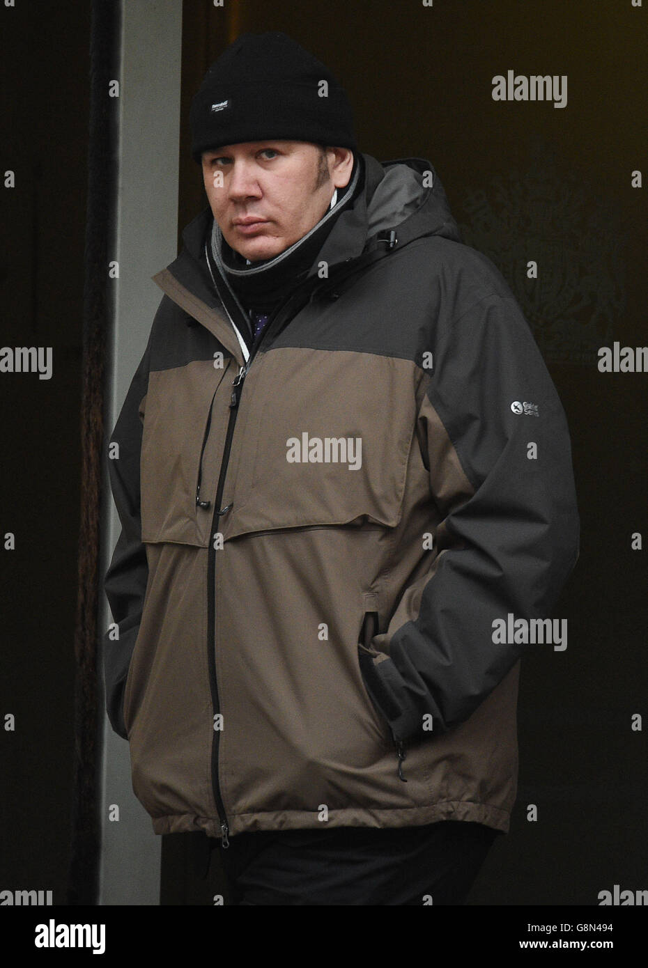 Sergeant Jan Kingshott as he leaves Bristol Crown Court where he is in ...