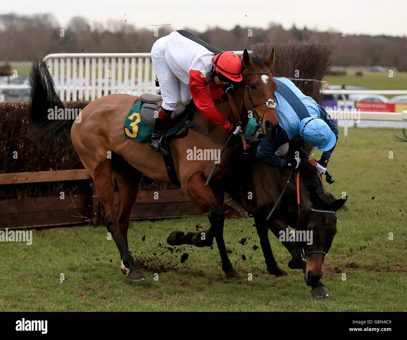 Jockey victoria pendleton fakenham racecourse hi-res stock photography ...