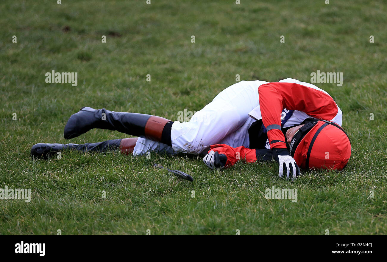 Jockey victoria pendleton fakenham racecourse hi-res stock photography ...