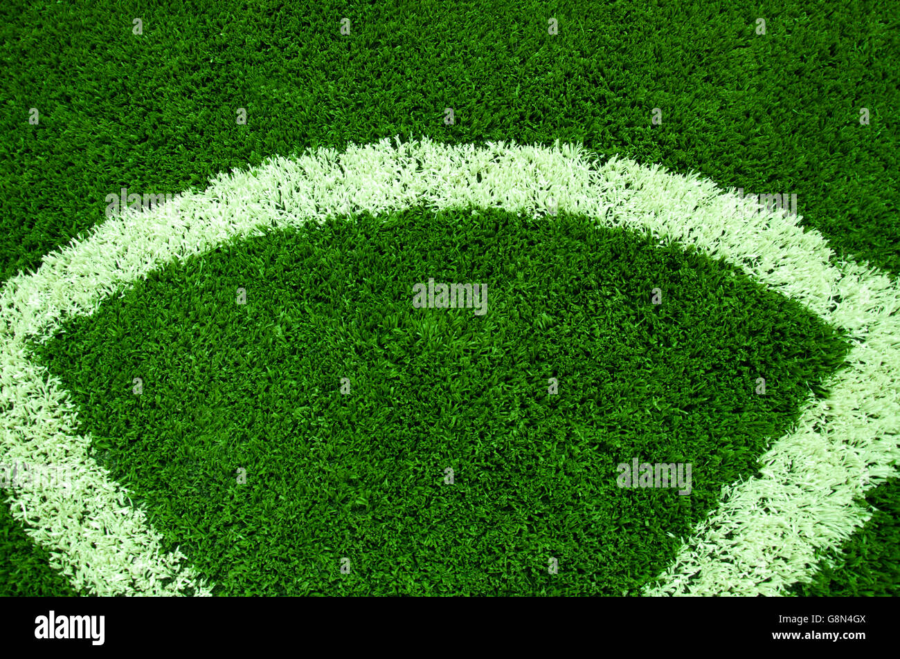 Football Corner Sign on Green Grass Stock Photo - Alamy
