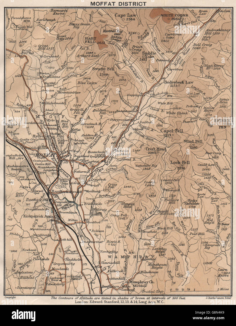 1905 map of london hi-res stock photography and images - Alamy