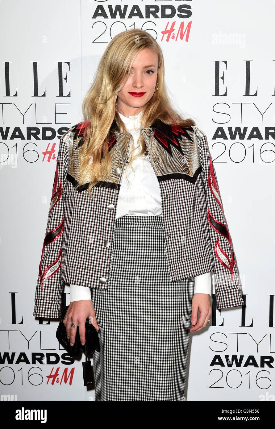 Kate Foley attending the Elle Style Awards 2016 held at Tate Britain in ...