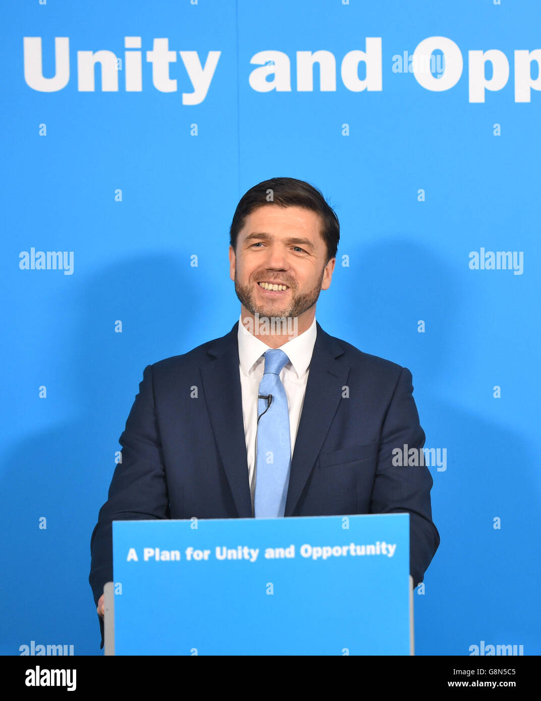 Pensions secretary stephen crabb speaking rsa hi-res stock photography ...