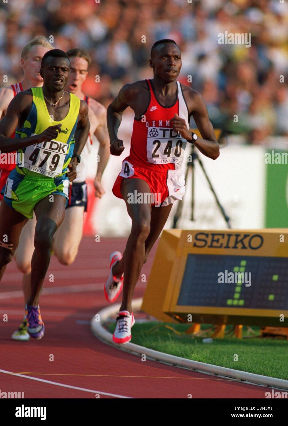 Athletics - Sixth IAAF World Championships - Athens 1997 - Men's 800m ...
