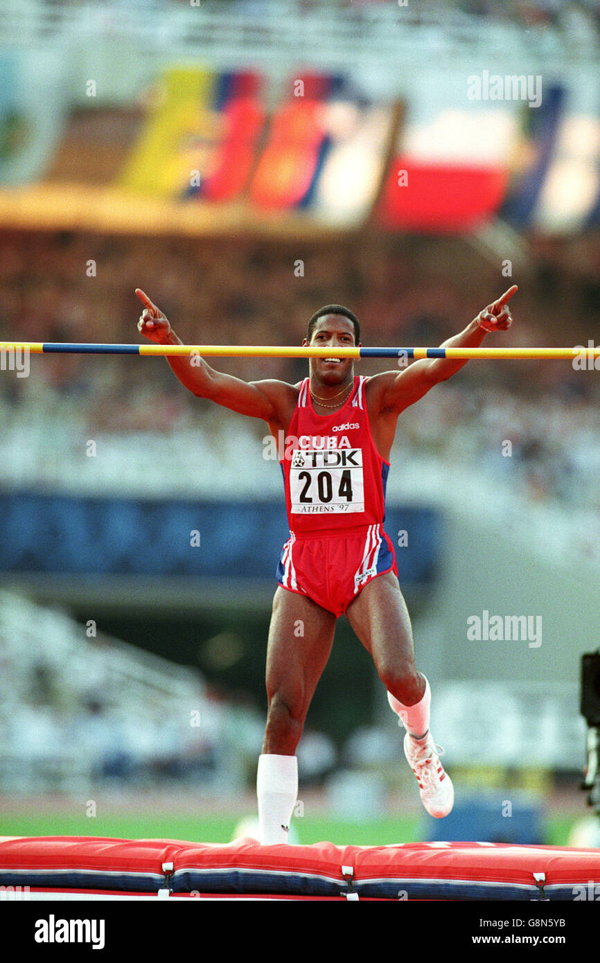 Athletics - Sixth IAAF World Championships - Athens 1997 - Men's High ...