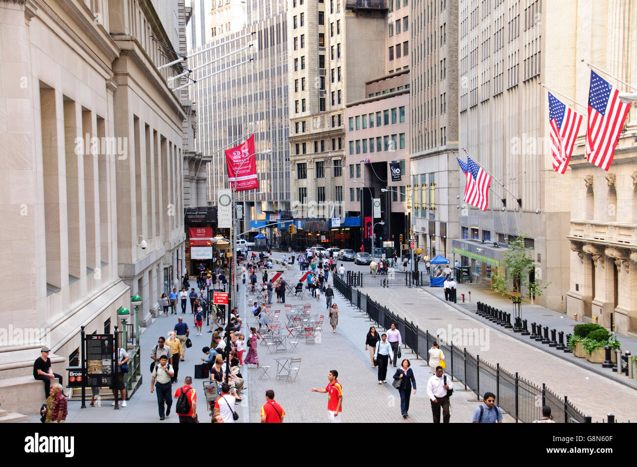Wall Street, Financial District, Downtown, Manhattan, New York City ...