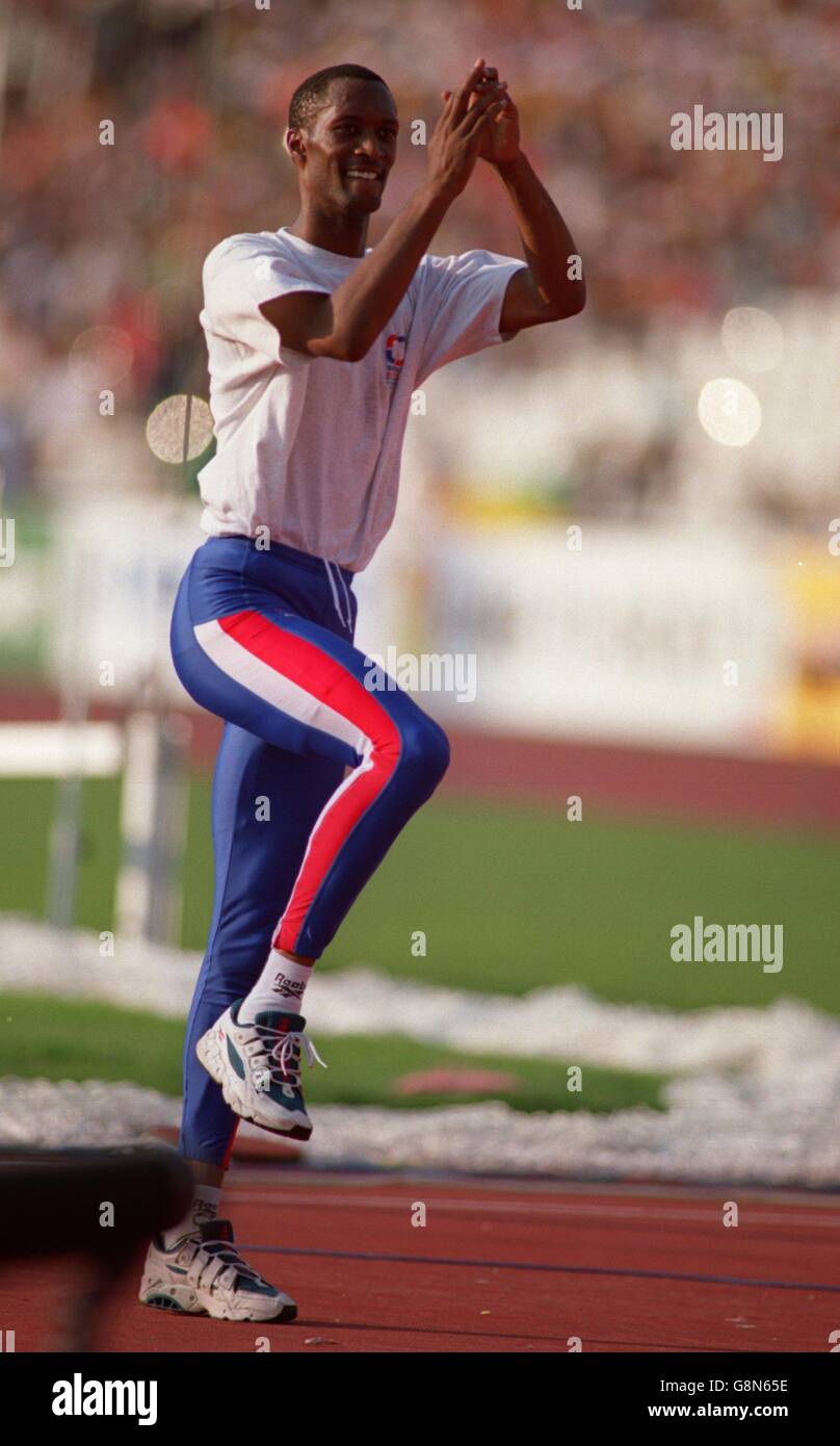 Athletics - Sixth IAAF World Championships - Athens 1997 - Men's High ...