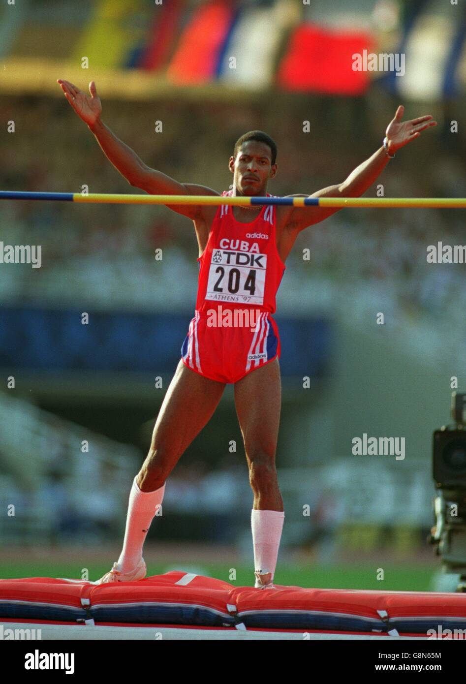 Athletics - Sixth IAAF World Championships - Athens 1997 - Men's High ...
