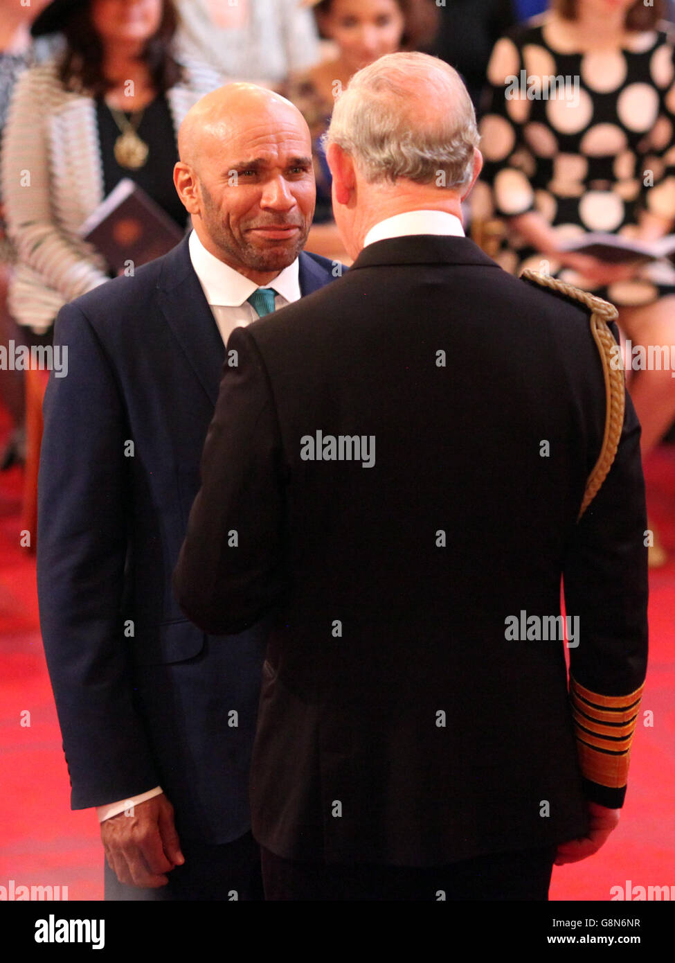 Musician and DJ Goldie, whose real name is Clifford Price, is made an ...